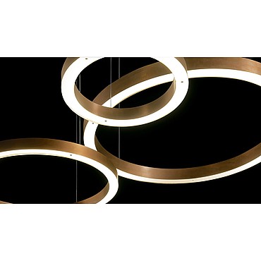 Henge LIGHT RING HORIZONTAL — светодиодная люстра Henge в современном ...